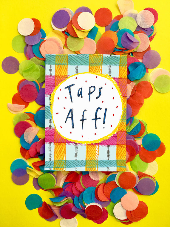 TAPS AFF Greetings Card – Claire Barclay Draws