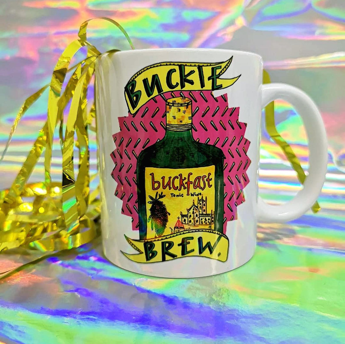 BUCKIE BREW Mug – Claire Barclay Draws